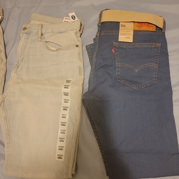 Levi's | Jeans | Mend Jeans Levisold Navyadam Levine And Tk Axel All ...